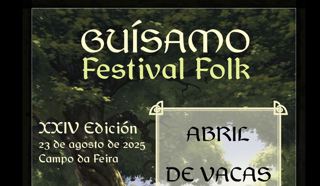 Festival Guísamo Folk 2025 en Bergondo: Horarios, cartel y programa completo - 23/8/2025