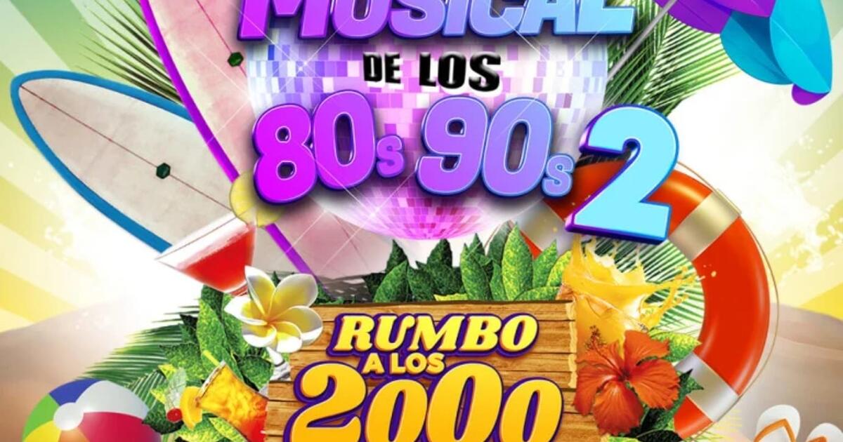 El Musical de los 80s y 90s II rumbo a los 2000 en Vigo - 18/10/2024